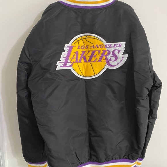 NBA | Jackets & Coats | Mens Los Angeles Lakers Lebron James Bomber ...